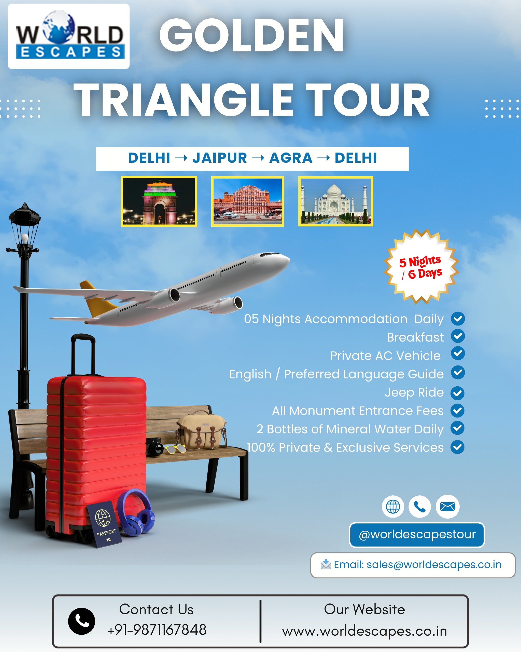 Golden Triangle Tour India 2026